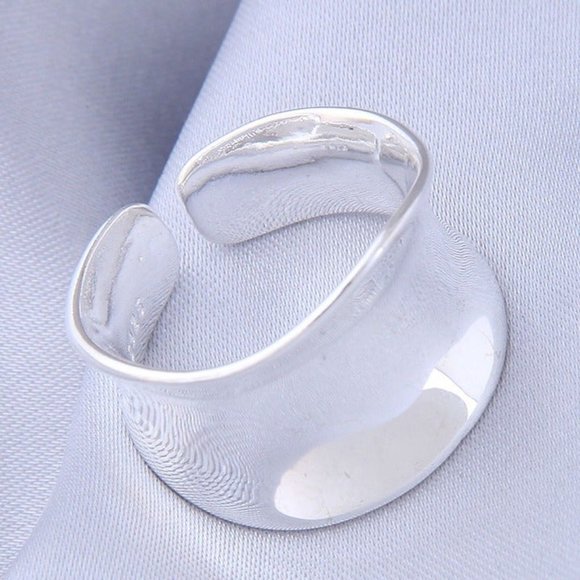 Jewelry | S925 Sterling Silver Wide Band Ring | Poshmark